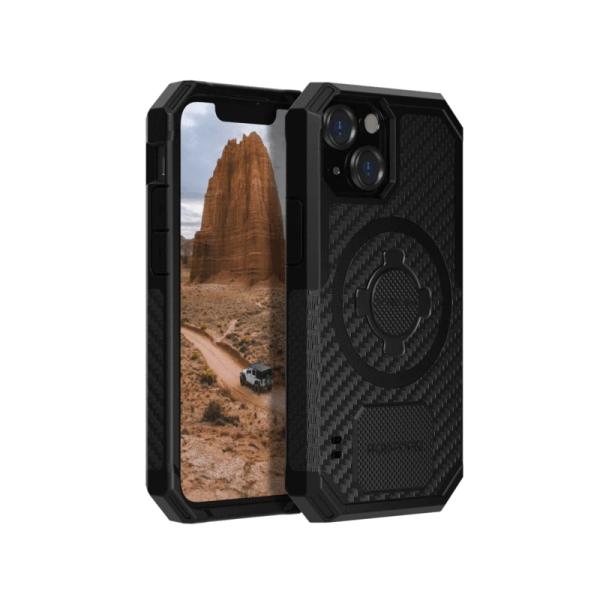 【適合】iPhone13 Mini【商品説明】バイクと車で使用する事を主目的に開発されたスマホケースです。背面にバイクに搭載する為のロック・ロック・ホールと、自動車やガレージなど用のマグネットが装備されています。バイクに固定する時はマウント...
