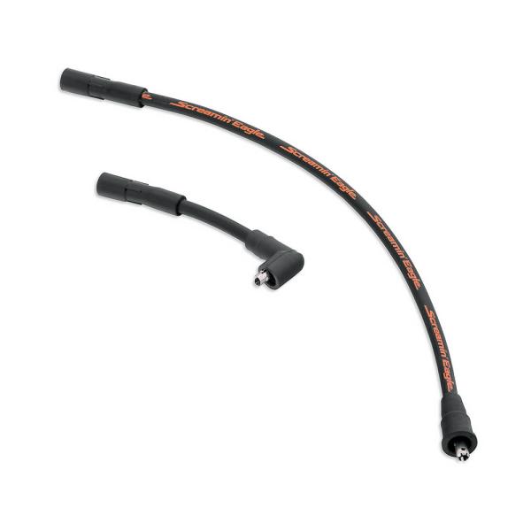 【適合】1988〜2003 スポーツスター【商品説明】ハーレー純正スクリーミンイーグルのカスタムパーツです。10mmプラグワイヤーで電流のロスを減らし、ノーマルより強力なスパークを供給します。前後用2本セット。※交換前にイグニッションコイル...