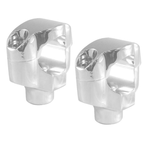 【適合】1.25インチクランプ径・ハンドルバー※FXSB、FXSBSE、FXBR、FXBRS、スプリンガーモデルは不可【商品説明】V-Factor製のブラックライザーセット。1.25インチクランプ径になります。- ハンドル周りのアクセントや...