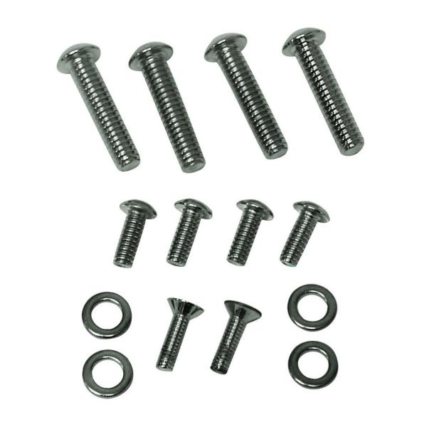 【適合】1996〜2007 ツーリング1996〜2014 ソフテイル1996〜2016 ダイナ1995〜2003 スポーツスター2003〜2005 VROD【商品説明】ハンドコントロール周りのスクリューセットです。以下の純正品番同等品です。...