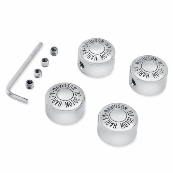 【適合】1986〜2021 スポーツスター2009〜2011 XR1999〜2017 ダイナ、ソフテイル1999〜2016 ツーリング【商品説明】定番のH-Dモーターロゴがヘッドボルトをさらに輝かせます。【メーカー】Harley David...