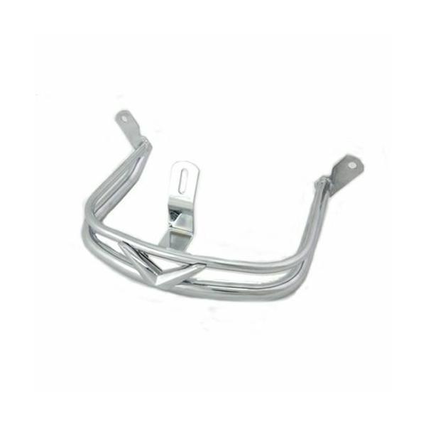 【適合】2009〜2024 FLHR、FLHRC、FLHT、FLHTC、FLHTCU、FLHTK、FLTRU※マッドフラップとは併用不可。【商品説明】ハーレー純正のツーリング・Vロゴ・フロントフェンダーレールと同デザイン。ツーリングの標準装...