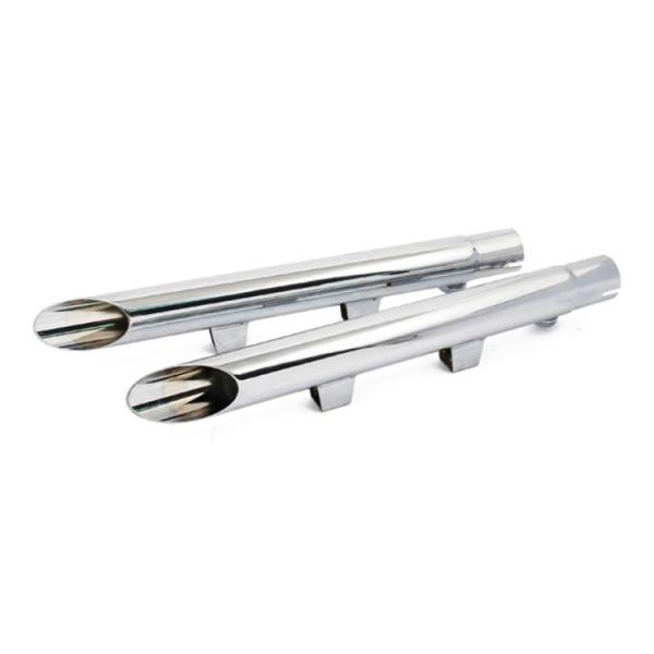 【適合】2004〜2013 XLスポーツスター【商品説明】2004〜2013 ハーレー XLスポーツスター用スリップオンタイプのドラッグパイプです。外径は1.9インチ。長さは19.75インチ（約50cm）。脱着可能なバッフル内蔵。スリムなド...