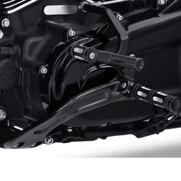 【適合】2018〜2024 FLSB、FXFB、FXFBS、FXDRS【商品説明】ハーレー M8 スポーツグライド、ファットボブ、FXDR114用のシフト側ミッドコントロールキットです。スポーツライディング時のフットコントロールをし易くなり...