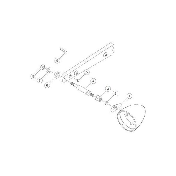 【適合】2002 FXST/B/S、FLSTF/S【商品説明】デタッチャブルサイドプレートを装着する際に必要なターンシグナルのリロケーションキットです。【メーカー】Harley Davidson（ハーレー ダビッドソン）【商品番号】5385...