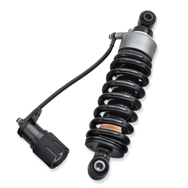 【適合】2018〜2024 FXFB、FXFBS【商品説明】ストック状態よりも車高が0.75インチ（約1.9cm）下がります。ファットボブ専用にチューニングされたスプリングとダンパーレートなので、車高を下げつつも走りのパフォーマンスを損ない...