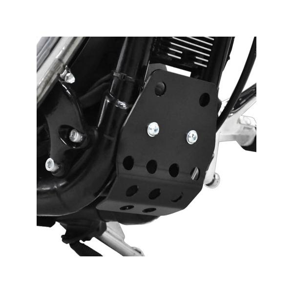 【適合】2004〜2021 スポーツスター※XR1200/X不可【商品説明】アルミ製のスキッドプレートです。突起物や石等からクランクケースを保護します。取付けはフレームにボルトオンで装着出来ます。取付け用のハードウェアが付属します。【カラー...