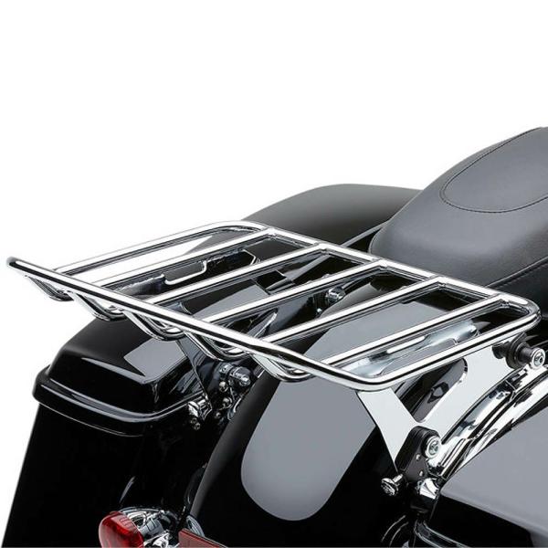 【適合】2009以降 ツーリング FLHX、FLHT、FLTR、FLHR【商品説明】デタッチャブル機能付きのラゲッジラック。簡単に取り外しが可能なので用途に合わせて使用出来ます。取り付けには4ポイントドッキングハードウェアが必要です。【サイ...