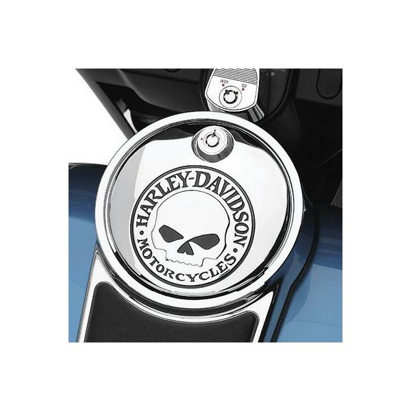 【適合】2008〜2023 ツーリング、FLHTCUTG2024 FLHTK、FLTRK、FLHTCUTG、FLTRT※フューエルドア装着車【商品説明】クロームベースにブラックアイ・スカルが映えるデザイン。【カラー】クローム   【メーカー...