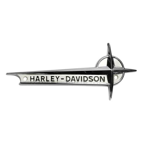 【商品説明】Harley Davidsonロゴのタンク用ネームプレートです。左右セット※取り付けには別途純正の専用アダプターが必要となります。（品番：61740-90T）【サイズ】21 cm【メーカー】Harley Davidson（ハーレ...