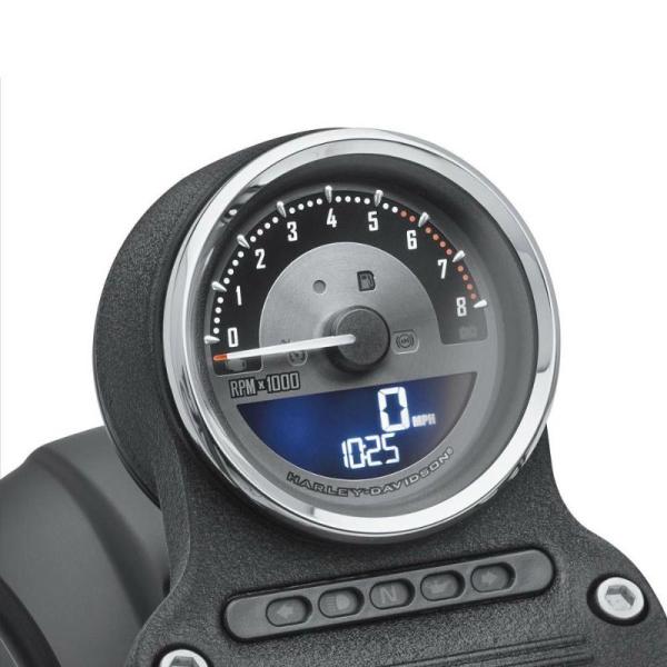 【適合】2014〜2021 スポーツスター2012〜2017 FXDB、FXDWG2011〜2017 FXCWC、FXS、FXSB【商品説明】4インチゲージの中にデジタル表示のスピードメーターとアナログタコメーターを組み合わせたハーレー用の...