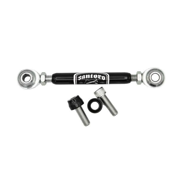 【適合】1999〜2017 ダイナミッドコントロール車【商品説明】中央部にカラーアクセントが付いたシフトリンケージ。両端のジョイント部は長さの調整が可能で、シフトペグの角度の微調整が出来ます。付属の取付けハードウェアにも同色のボルトカバーが...