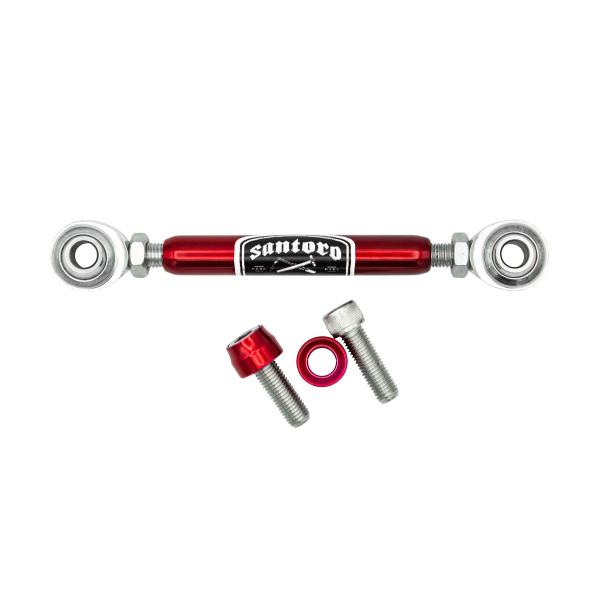 【適合】2018以降 FXBB/S、FXLR/S/ST、FXST【商品説明】中央部にカラーアクセントが付いたシフトリンケージ。両端のジョイント部は長さの調整が可能で、シフトペグの角度の微調整が出来ます。付属の取付けハードウェアにも同色のボル...