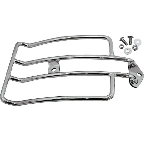 【適合】2006〜2010 FXST、FXSTC、FXSTB、FXSTS【商品説明】ソロシート用ラゲッジラック。ちょっとした荷物を積むのに最適です。リアフェンダーに沿ったデザインなので、荷物が無い時でも車体のスタイルを損ないません。【カラー...