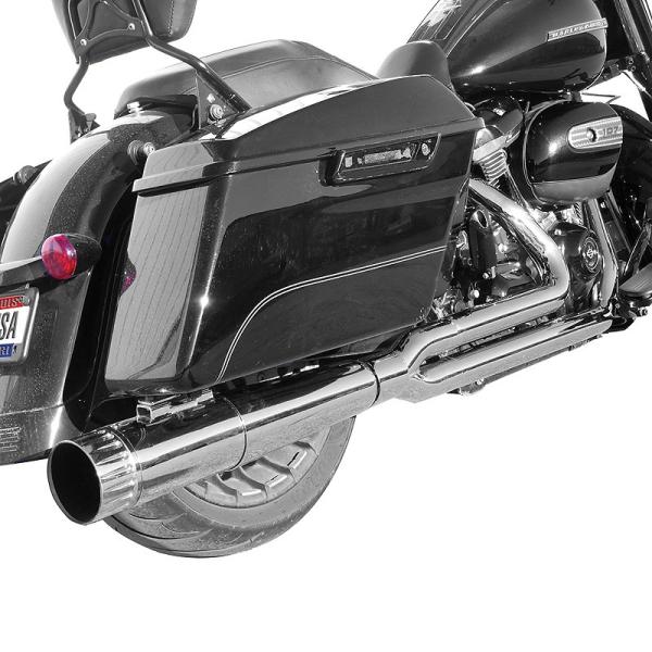 【適合】2017〜2024 ツーリング※2021以降ツーリングへの取り付けには、20111029A O2センサーキャンセラーが別途必要です。【商品説明】4.5インチの大口径 2into1フルエキゾーストマフラーヒートシールド、ハードウェアキ...