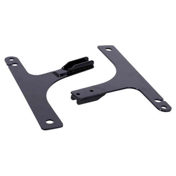 【適合】1996〜2005 ダイナ※FXDWG不可【商品説明】ダイナ用 リジッドマウント・シーシーバーサイドプレートです。・特長●スチール製リジッドマウントプレート●幅6-3/4インチ（約17cm）および7-1/2インチ（約19cm）のアッ...