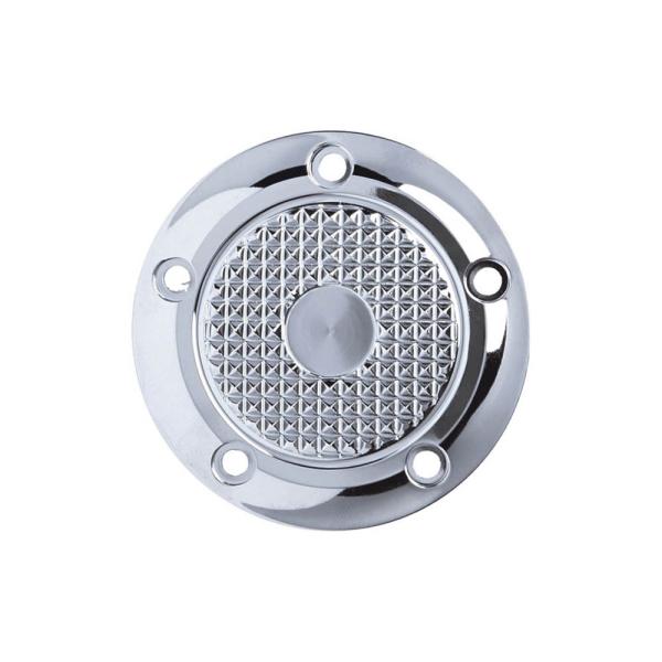 【適合】1999〜2017 ダイナ2000〜2017 ソフテイル1999〜2016 ツーリング FLHX、FLHT、FLTR、FLHR【商品説明】ツインカムエンジン用、タイマーカバーです。クラシックな優雅さとレトロなヘッドターナーのバランス...