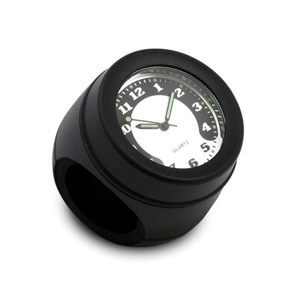 【適合】1インチ 1.25インチバー用【商品説明】MCS製の1インチ（約25mm）、1.25インチ（約32）どちらのハンドルバーにもマウントできる、時計です。ほとんどのハーレーのハンドルは1インチ径です。カスタム・ハンドルには1.25インチ...
