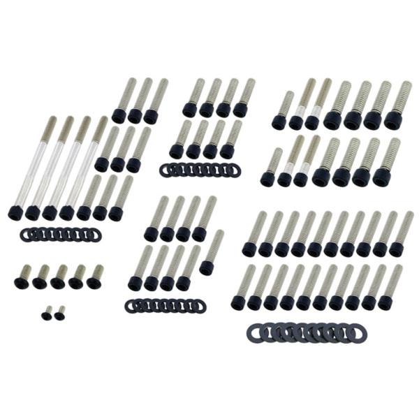 【適合】2019〜2024 ソフテイル2018 FLSB※FXBR/S、FLFB/S、FXDRS不可【商品説明】2019以降 M8ソフテイル用 エンジンボルトセットです。・特長●高強度ステンレススチール製。コストパフォーマンスに優れたエンジ...