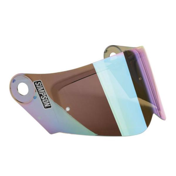 【商品説明】SIMPSON Darksome（ダークサム）システムヘルメット用交換シールドです。●日差しの強い場所でのライディング時に眩しさを抑えてくれます。イリジウムカラーのミラー仕様でドレスアップ効果も抜群です。●SIMPSON Dar...