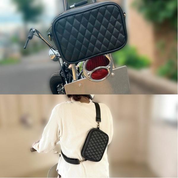 【商品説明】シーシーバーバッグやショルダーバッグ等、用途に合わせてマルチに使えるバッグポーチ。●柔らかくもちもちとした肌触りが特徴で、本革と見間違えるほどの見た目と質感のシンセティックレザー。●様々な用途に使える多機能なマルチポーチ。身に着...