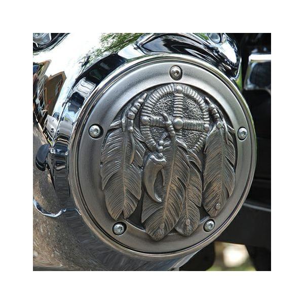 【適合】1999〜2017 ダイナ2000〜2018 ソフテイル ※FLSB、FXDRSは除く1999〜2015 ツーリング ※FLHTKL、FLHTCULは除く【商品説明】船舶用グレードのハイスペックアルミニウム製ダービーカバー。デザイン...