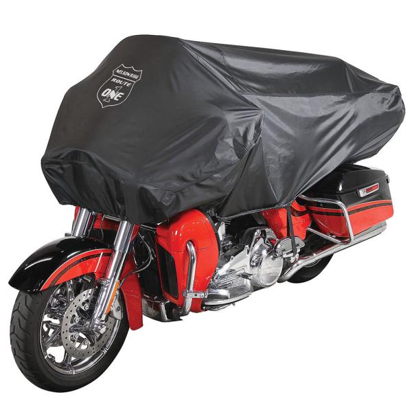 【適合】フェアリング、ツアーパック装着車用【商品説明】ハーレーウルトラ、リミテッド、トライグライドをはじめ、大型フェアリングとツアーパックを装着した車両に対応したハーフカバーです。収納ポーチ内蔵タイプですので、使用しない時はコンパクトになり...