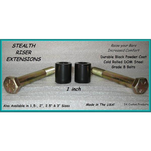 【適合】直径22.6mm以下のライザー【商品説明】ハンドルを1インチ（約2.5cm)上にアップします。ライザーとトップブリッジの間に入れて固定します。ハンドルがやや後方に来て楽な姿勢になります。ハンドルが低すぎてタンクに干渉しそうな時にも使...