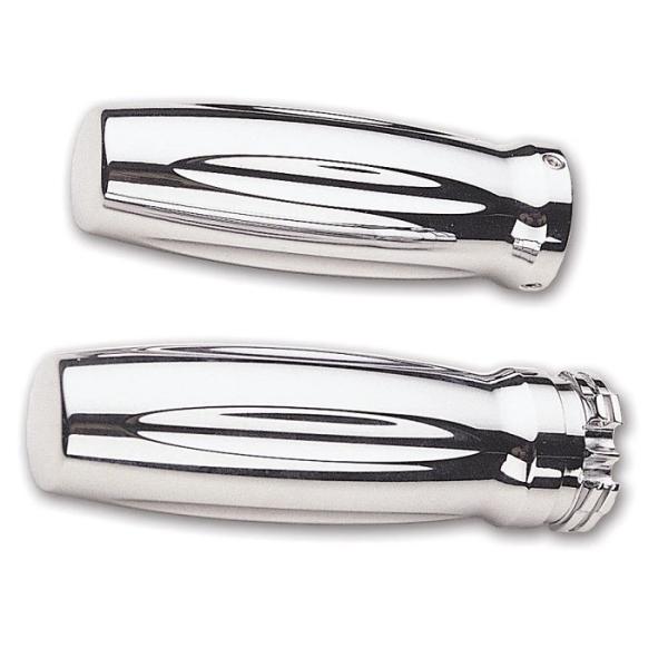 【適合】1973〜2020 ケーブルスロットル車 ※ストリートを除く【商品説明】CNC加工にて製作されている、プロワンボールミルドビレットグリップです。- ビレットアルミニウムからCNC加工されたグリップは、丁寧に研磨された後、クロームメッ...