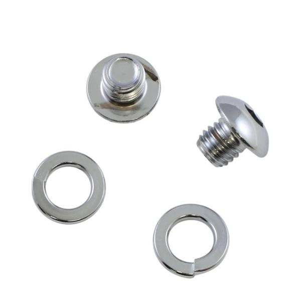 【適合】1986〜2007 ソフテイル【商品説明】ソフテイルのサイドマウントシートボルトとロックワッシャーのセット。紛失してしまった際等の交換用として。左右2個セット。【サイズ】1/2-13x5/8【カラー】クローム【メーカー】Gardne...