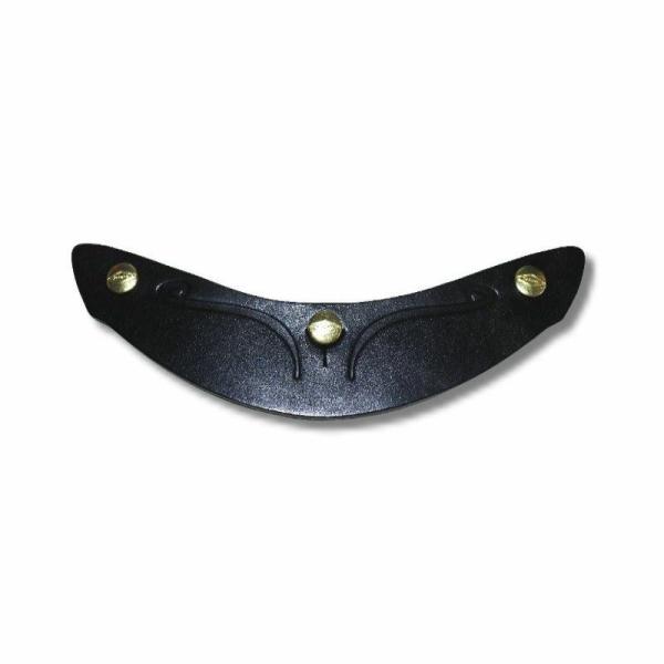 【商品説明】レザー製のヘルメットバイザー。●レトロ感たっぷりのレザーバイザー。●3つのスナップボタンが付いているヘルメットに装着可能です。●レザー製のバイザーはインパクトがあり、ヘルメットに高級感を与えます。●ヨーロッパ製の上質な牛革製。●...