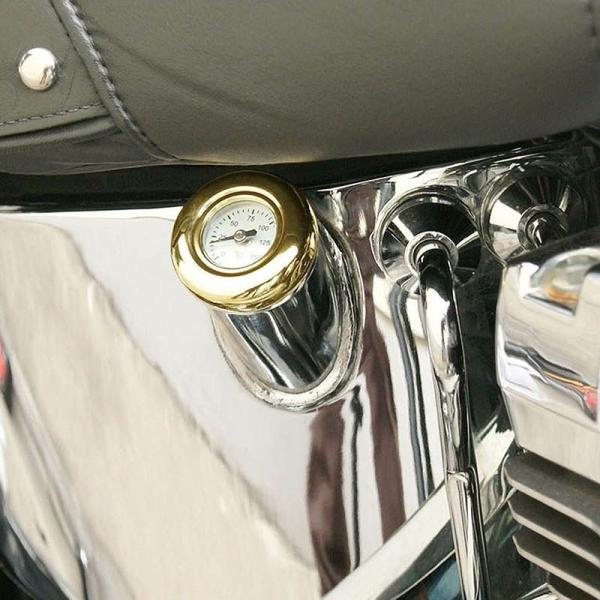 【適合】2000〜2017 ソフテイル ※FXCW/C、FXSB/SEは不可 【商品説明】ディップスティック油温計0〜150°表記の油温計です。【カラー】ブラスベゼル【メーカー】KIJIMA（キジマ）【商品番号】HD-04122