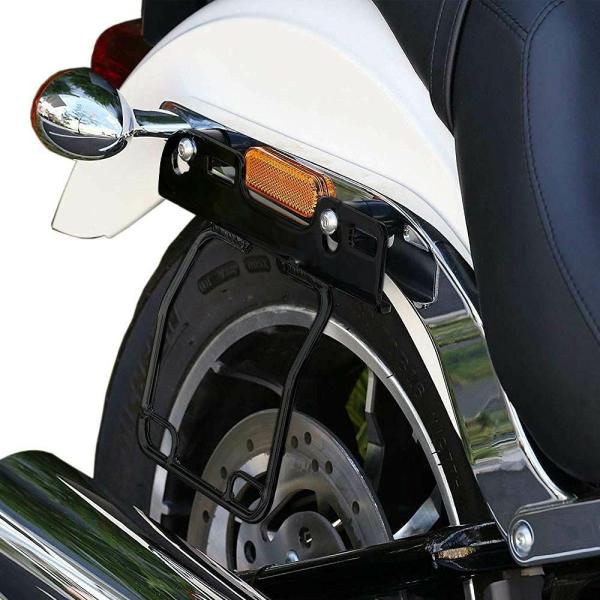 【適合】2018以降 FXBB、FXBBS、FXLR、FXLRS、FXLRST【商品説明】キジマのオールインワン サドルバッグガード右側用ボルトオンで装着出来、取り外しも簡単です。このサドルバッグガード1つで、バッグの吊り下げ機能も兼ねてい...