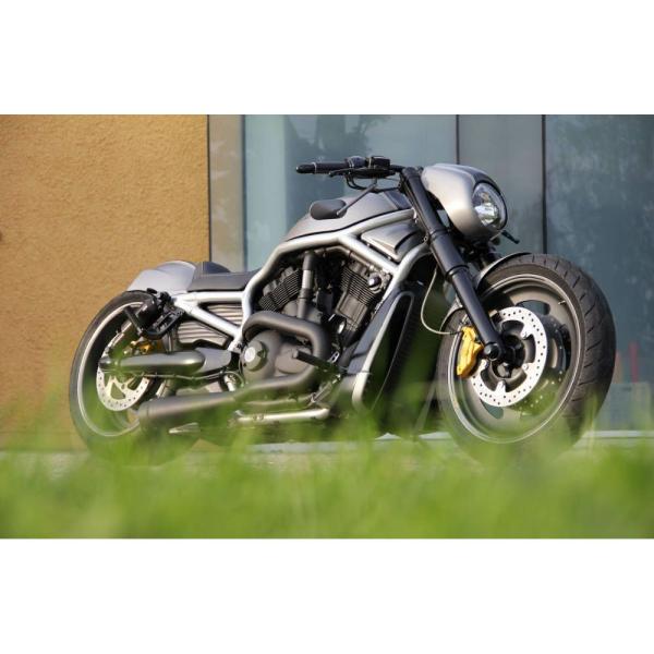 【適合】2002〜2017 VRSCモデル※VRSCFは不可【商品説明】前方に効率よくダクトを設けることで、より多くの空気をエアクリーナーボックスに送り込みます。【カラー】無塗装【メーカー】CULT WERK（カルトワーク）【商品番号】HD...