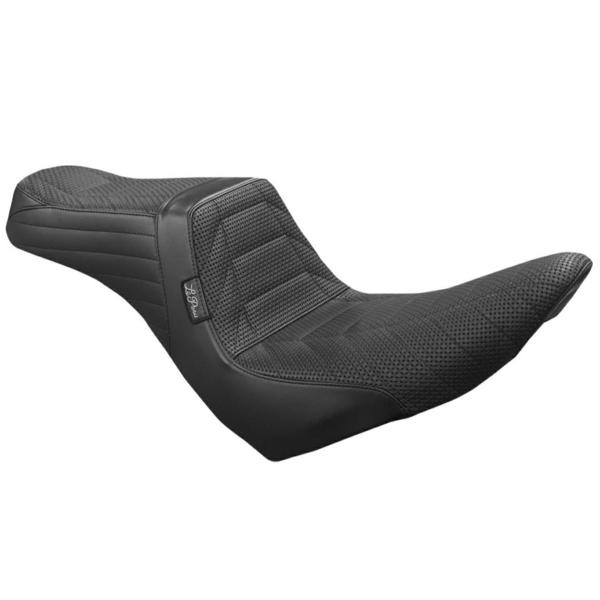 【適合】2018以降 ローライダー/S/ST、スポーツグライド2022 ローライダー エルディアブロ【商品説明】M8ソフテイル ローライダー/S/ST、エルディアブロ、スポーツグライド用 ツーアップシートです。切り立ったバックサポートが特徴...