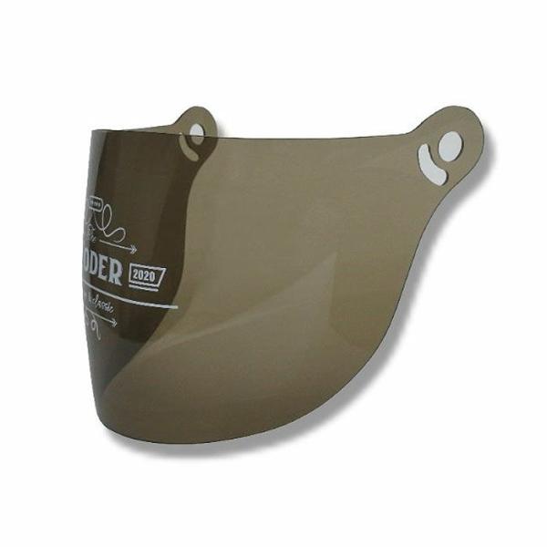 【商品説明】MODER ADELINEシリーズヘルメット用シールド。●強化された傷防止レンズが特徴で、湾曲したデザインは一体成形で作られています。●バイザーはUVカット機能と優れた視認性で、夜間でもクリアな視界を損ないません。取り付け手順●...