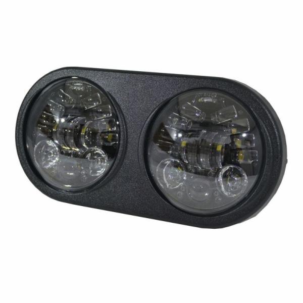 【適合】2004〜2013 FLTR/X【商品説明】消費電力も大きく下がります。 ハロゲンライトに比べ約20倍の寿命です。 H4コネクタで簡単に接続可能です。 ※取り付けに際し補強ブラケットを取り付ける為、穴開けが必要です。Eマーク付き。 ...