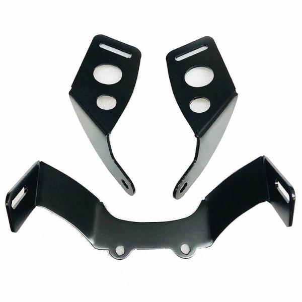 【適合】2020以降 FXLRS【商品説明】純正デタッチャブル・クォーターフェアリングキット（57070-97DH）を、2020〜2021 ローライダーSに装着出来るようにするためのブラケットです。クラブスタイルにカスタムできます。フェアリ...