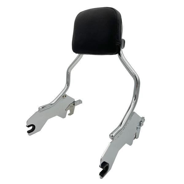 【適合】2018以降 FXLR/S/ST、FLSB【商品説明】デタッチャブルタイプのショートシーシーバー。バックレストパッド付き。取り付けには、別途ドッキングハードウェアキット（820-2253、RP5520-4008C等）が必要です。【カ...