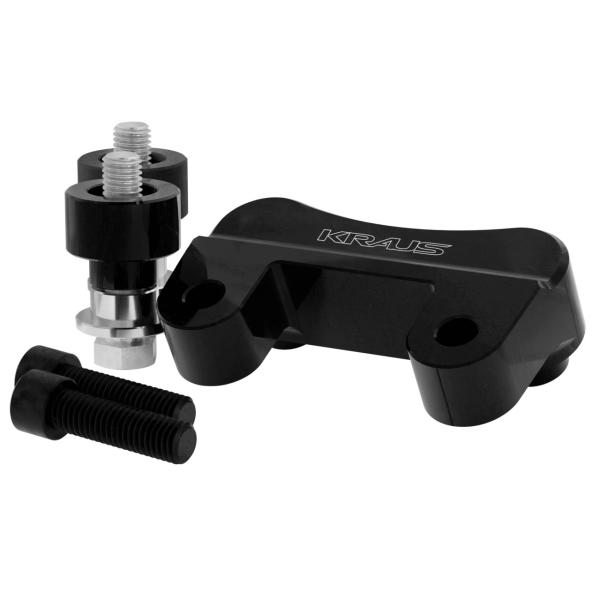 【適合】2018以降 ソフテイル【商品説明】ライザーの取り付け位置を1.5インチ（約3.8cm）手前に移動させるためのプレートです。MXスタイルのハンドルバー等のプルバックの小さいハンドルバーを装着した際に、ハンドル全体が手前に来るため、ハ...