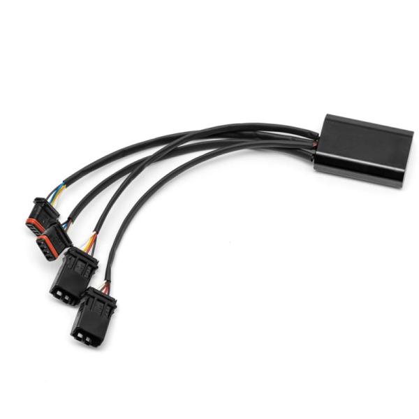 【適合】2018以降 ソフテイル【商品説明】M8ソフテイル用 ロードイコライザーです。＜特長＞●社外LEDウィンカーや社外テールライトを装着した際に、ウィンカーのハイフラを防止し、正常に作動させます●キラーカスタムのテール、ウィンカーをカス...