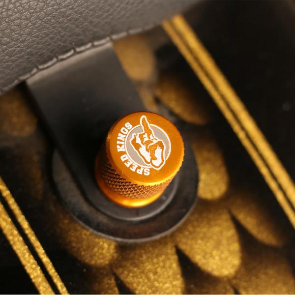 【適合】1997以降 スポーツスター、ダイナ、ソフテイル、ツーリング【商品説明】スタイリッシュなシートボルト。レーザー刻印加工で製作された高精度のデザインがされています。アルマイト処理された高級感ある仕上がり。1/4-20サイズ。【カラー】...