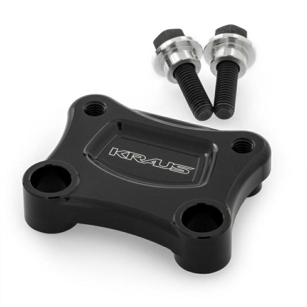 【適合】2014〜2023 ツーリング【商品説明】ライザーの取り付け位置を2.5インチ（約6.4cm）手前に移動させるためのプレートです。バットウィングフェアリング装着車にストレートライザーを装着すると、ナビゲーションやステレオとのクリアラ...