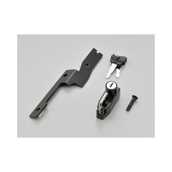 メーカー品番：29305JANコード：4909449593226デイトナDAYTONA ヘルメットホルダー HAWK11カラー ブラックヘルメットホルダーが標準装備されていない車両にボルトオンでヘルメットホルダーが取付可能。左側タンデムステ...