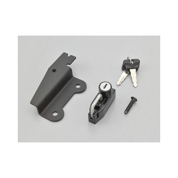 メーカー品番：98165JANコード：4909449598368デイトナDAYTONA ヘルメットホルダー V-STROM250ヘルメットホルダーが純正採用されていない車両にボルトオンで取付可能。左側タンデムステップホルダーと共締めで簡単装...