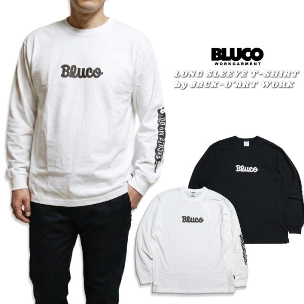 BLUCO WORK GARMENT ブルコ 長袖Tシャツ ドライコットン ロゴプリント メンズ 161-12-0246オンスのオープンエンド天竺を使用した速乾性と耐久性に優れた長袖Tシャツ。ポリエステルの外側を、綿でカバーリングしたコアヤ...