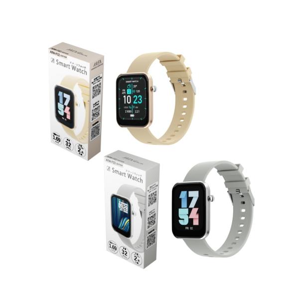 通知機能 睡眠計測 ストップウォッチ 天気 腕時計 iPhone Android 対応