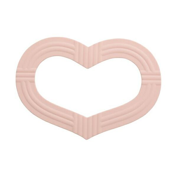 かわいいハート型の骨盤ケアベルト！運動や家事をしながらケア！肌に優しいシリコン素材がしっかり伸びて骨盤をサポート！水洗いOK！