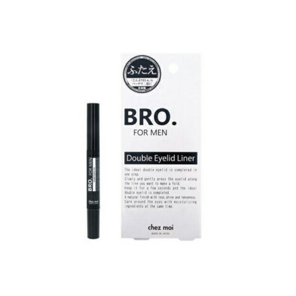 大人気の二重商材「メジカライナー」のメーカーより初のメンズ二重商品が登場！プッシャー不要のスパチュラ容器でラインを描くようにサッと二重にくせづけ！美容保湿成分も配合！