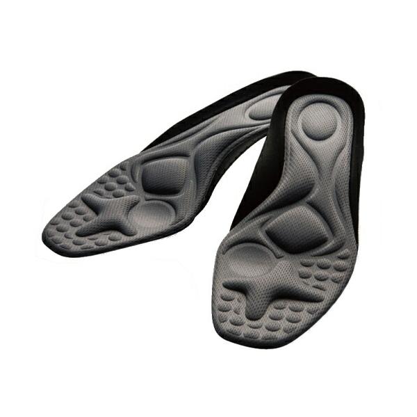 外反母趾対策機能を盛り込んだインソール！厚さ約3ｍｍ！ふかふかクッションが衝撃を緩和！足裏から中足骨をグイッと持ち上げる！Sサイズ~LLサイズ！